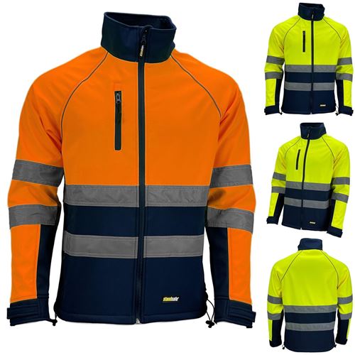 Standsafe Hi Vis SoftShell Jacket - HV060 – ek Wholesale